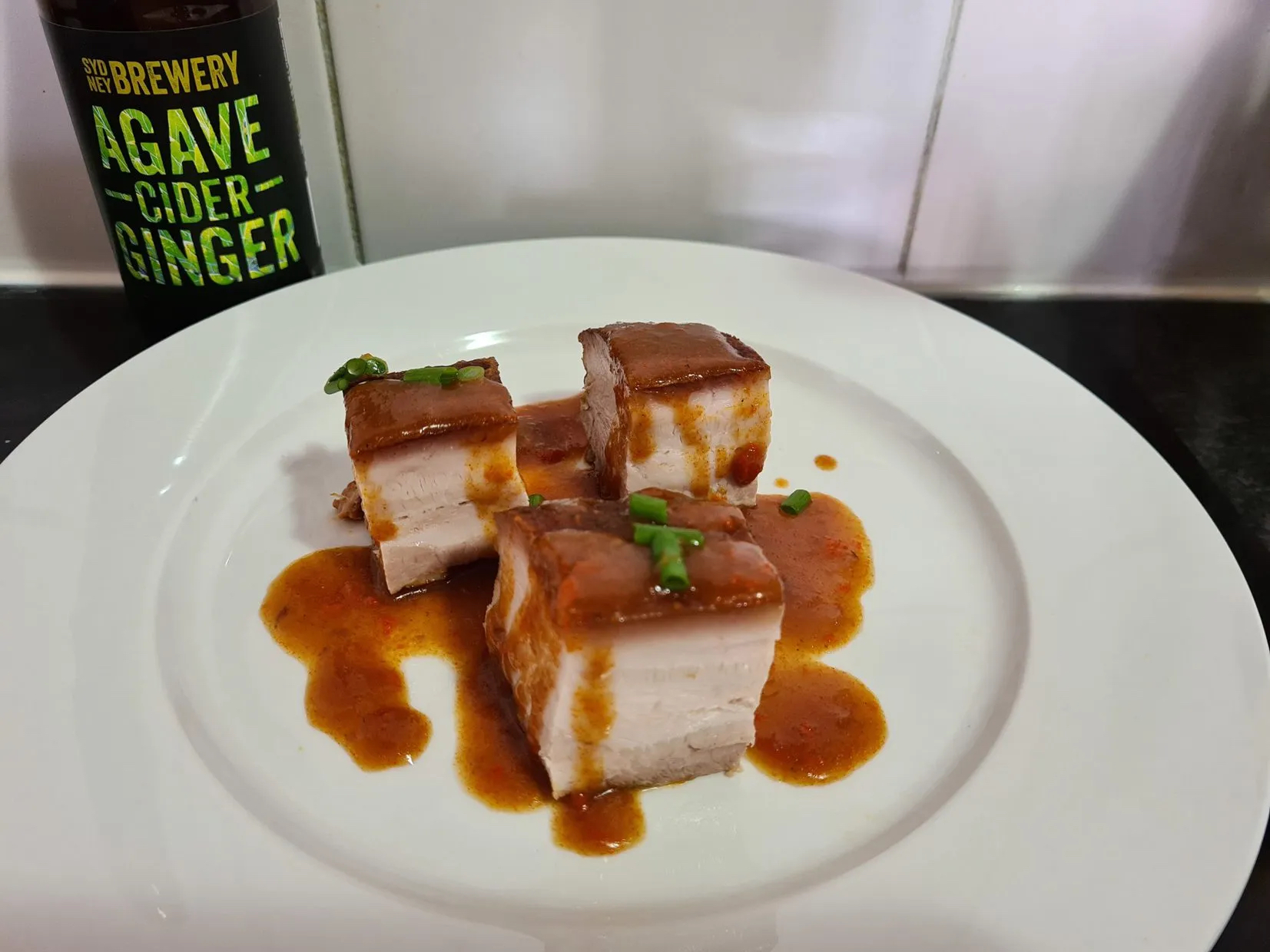 AGAVE GINGER CIDER PORK BELLY - Sydney Brewery