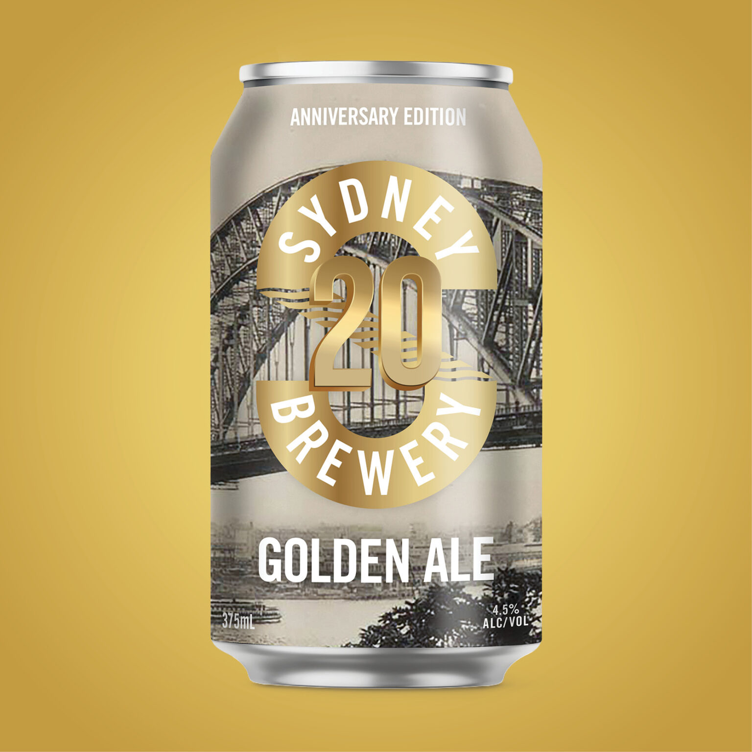 Anniversary Edition Golden Ale Cans 375mL - Sydney Brewery